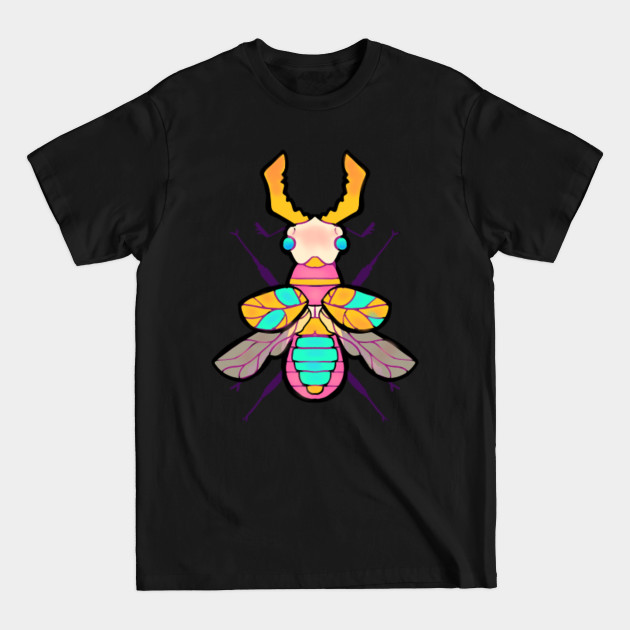 Ew! Bugs! #6 - Beetle - T-Shirt Designed & Sold By Deeksha Gupta